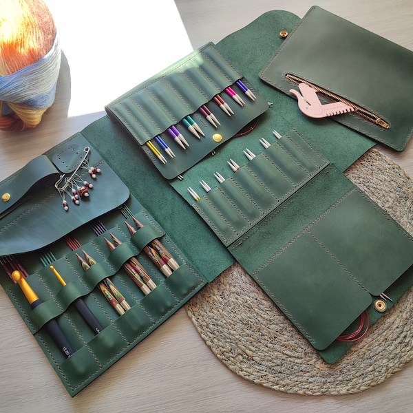 Knitting Needle Case - Etsy