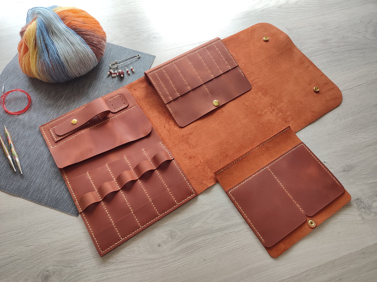 Prima Knitting Needle DPN Organizer Case for - Etsy