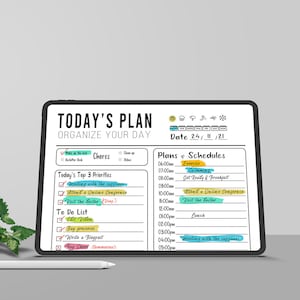 The Ultimate Daily Digital Planner Printable & Editable 2025 ...