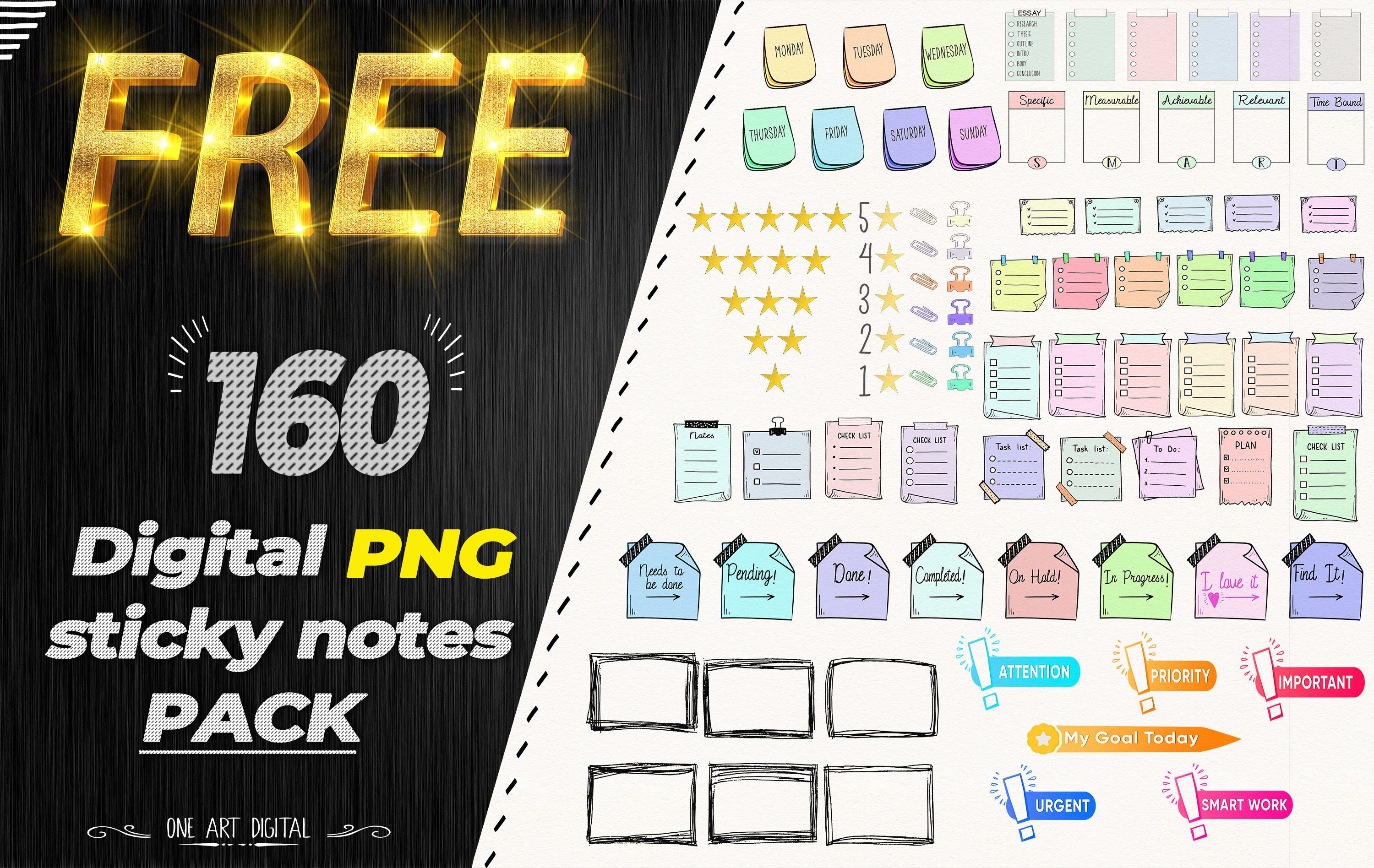POMODORO Planner Printable 2023, Productivity Planner Pages, Student ...