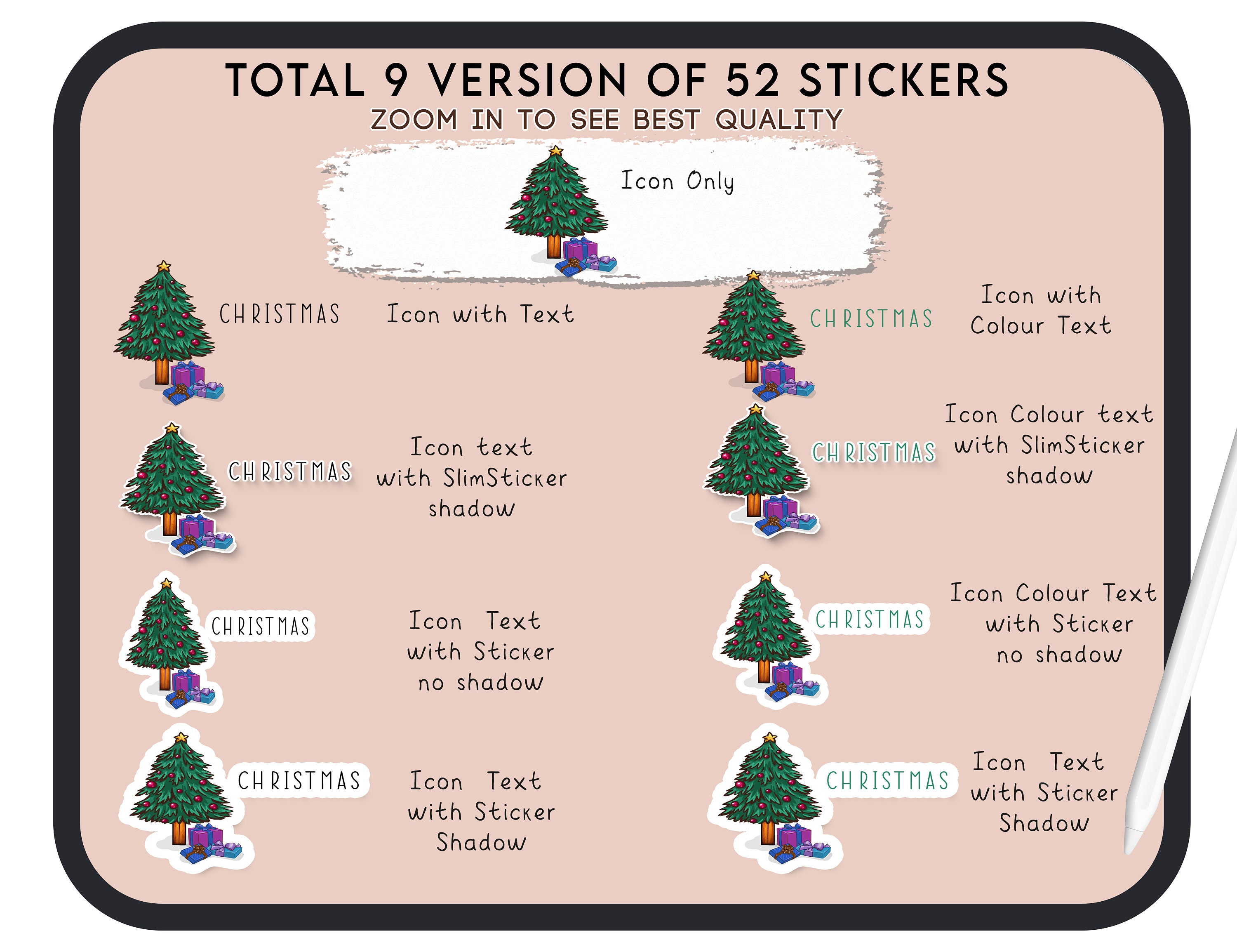 450 USA Holiday Celebration Stickers - Holiday Sticker Pack,digital ...