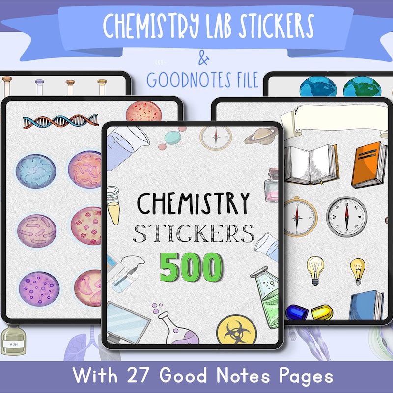 Chemistry Stickers - Etsy