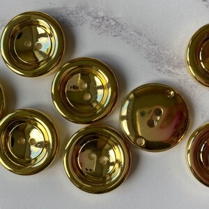 25mm Vintage Gold Buttons - Etsy