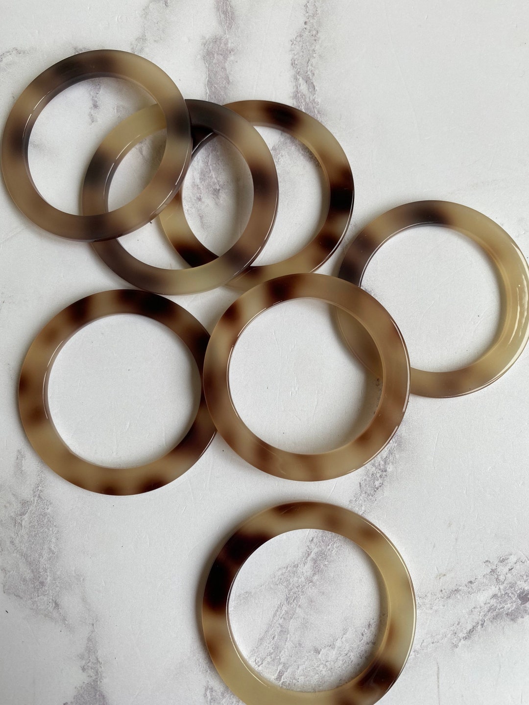 40mm Faux Horn Resin Buckle - Etsy