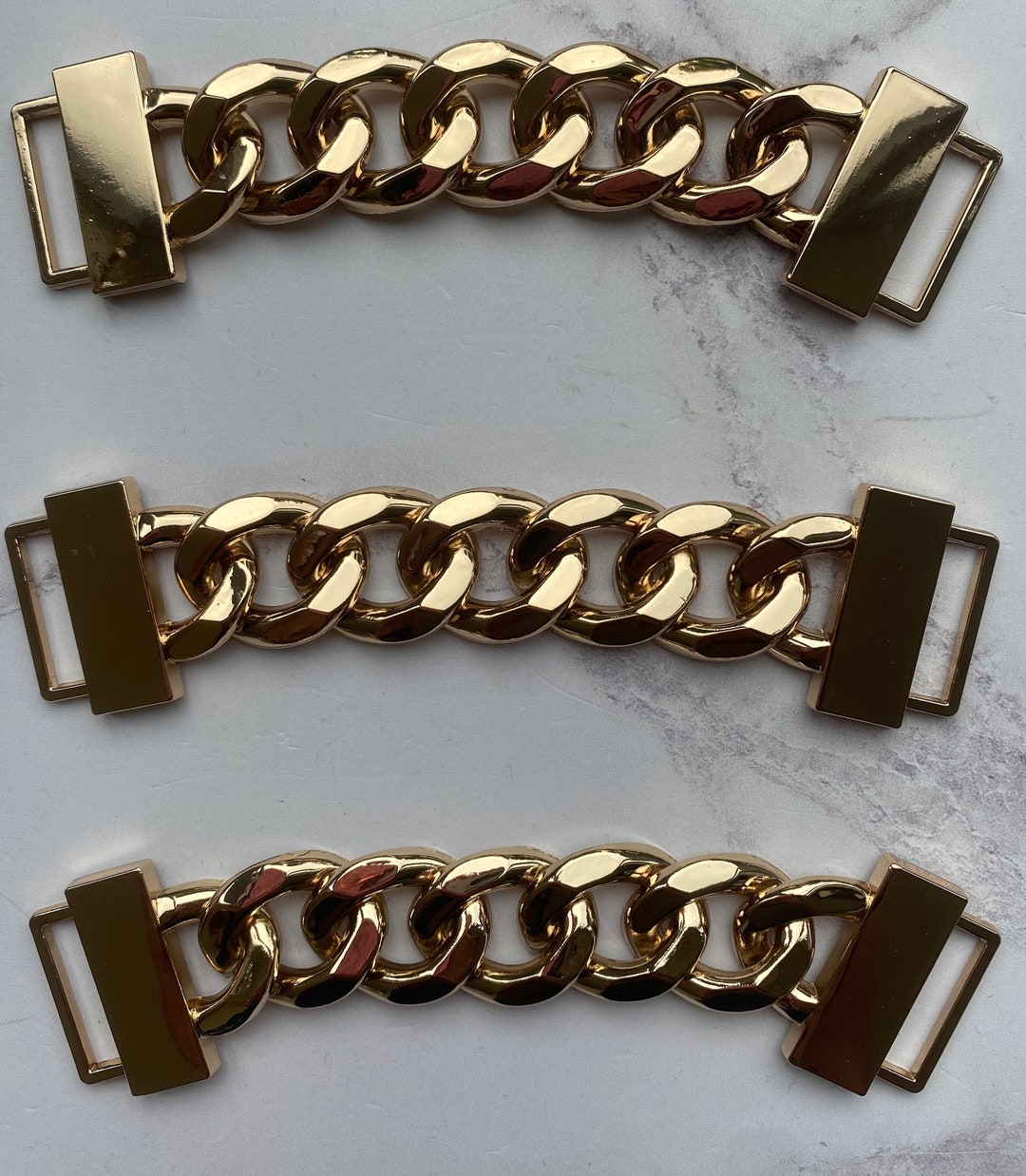 12.5cm Metal chunky Chain Belt Buckle - Etsy