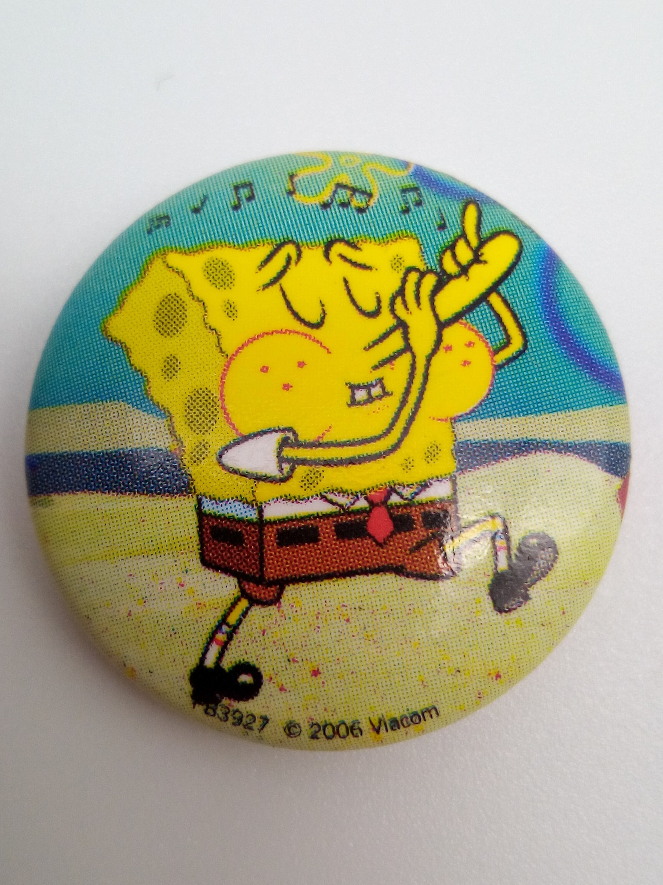 SpongeBob Squarepants pin badge | Etsy