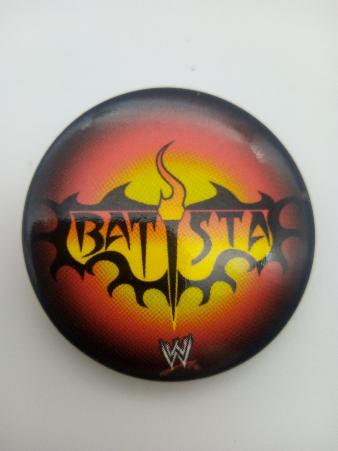 Batista Logo WWE Pin Badge - Etsy