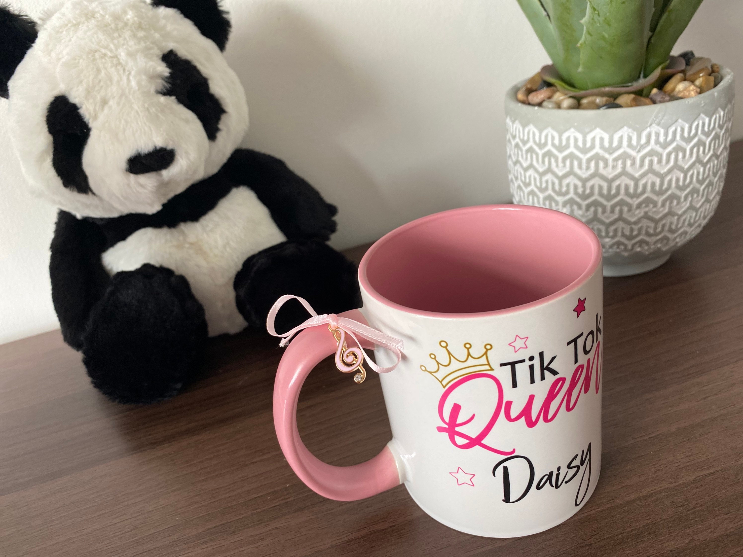 Personalised Tik Tok mug gift birthday Tiktok girl daughter | Etsy