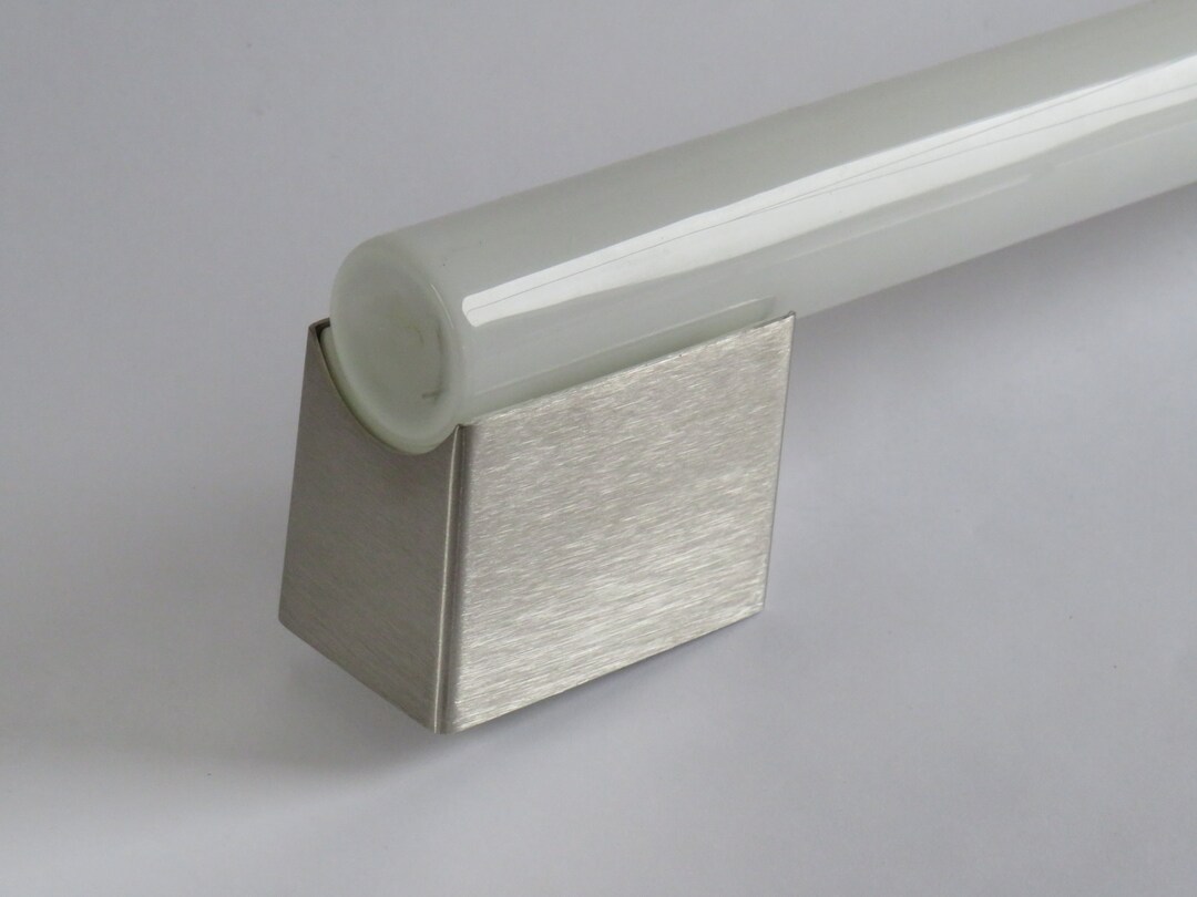 Linestra Line Light - 2x Lamp Socket S14s Brushed Stainless Steel - 2 ...