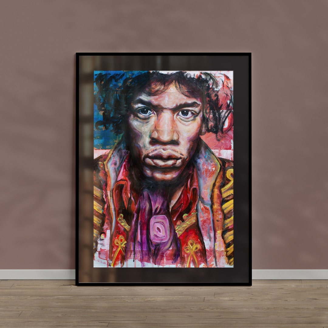 Jimi Hendrix Limited Edition Print - Etsy