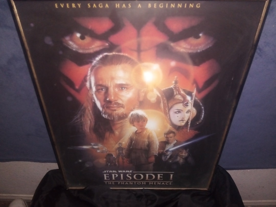 Starwars Episode 1 Poster - Etsy