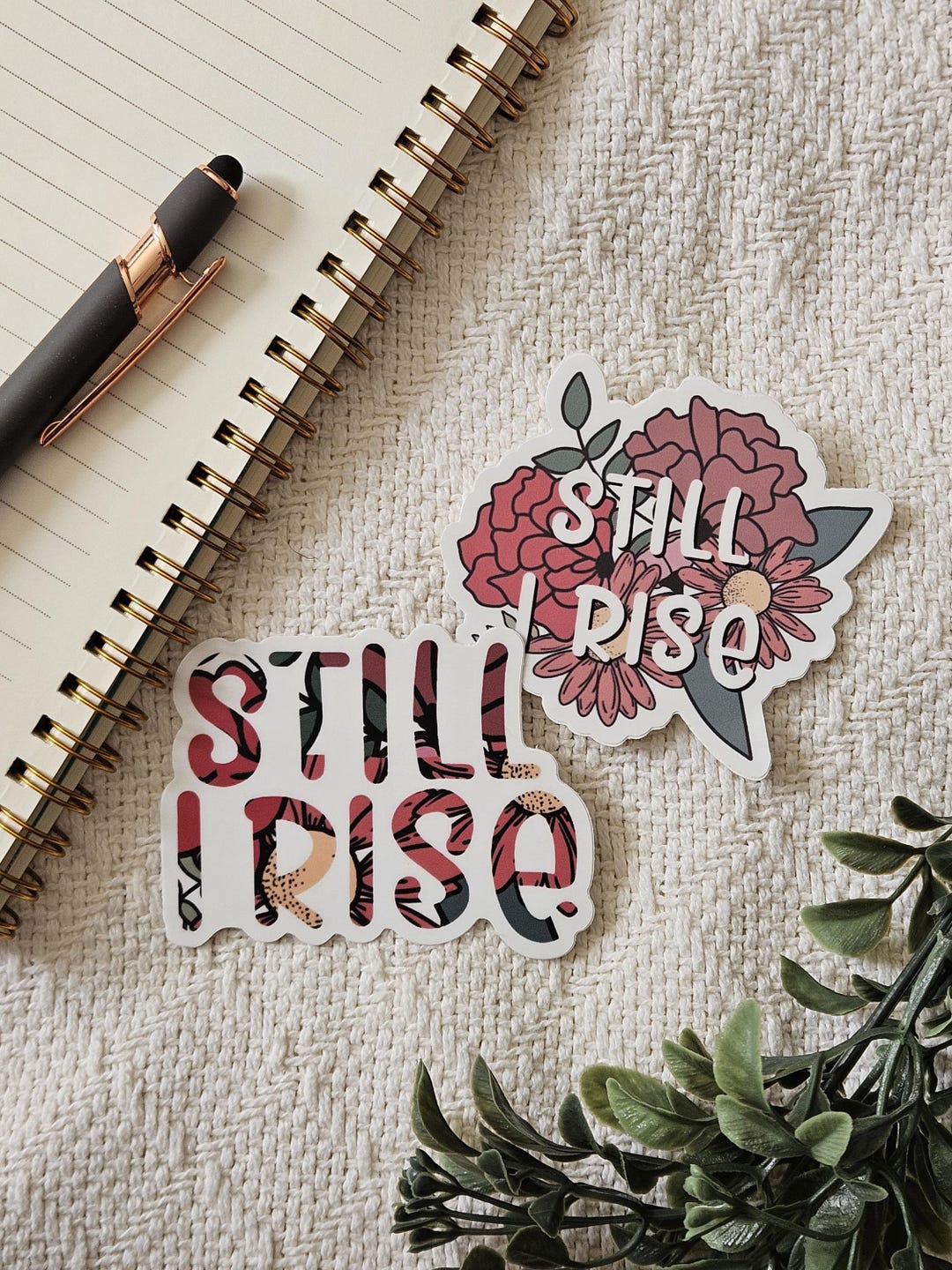Still I Rise Sticker Inspirational Sticker for Positivity Vinyl Sticker ...