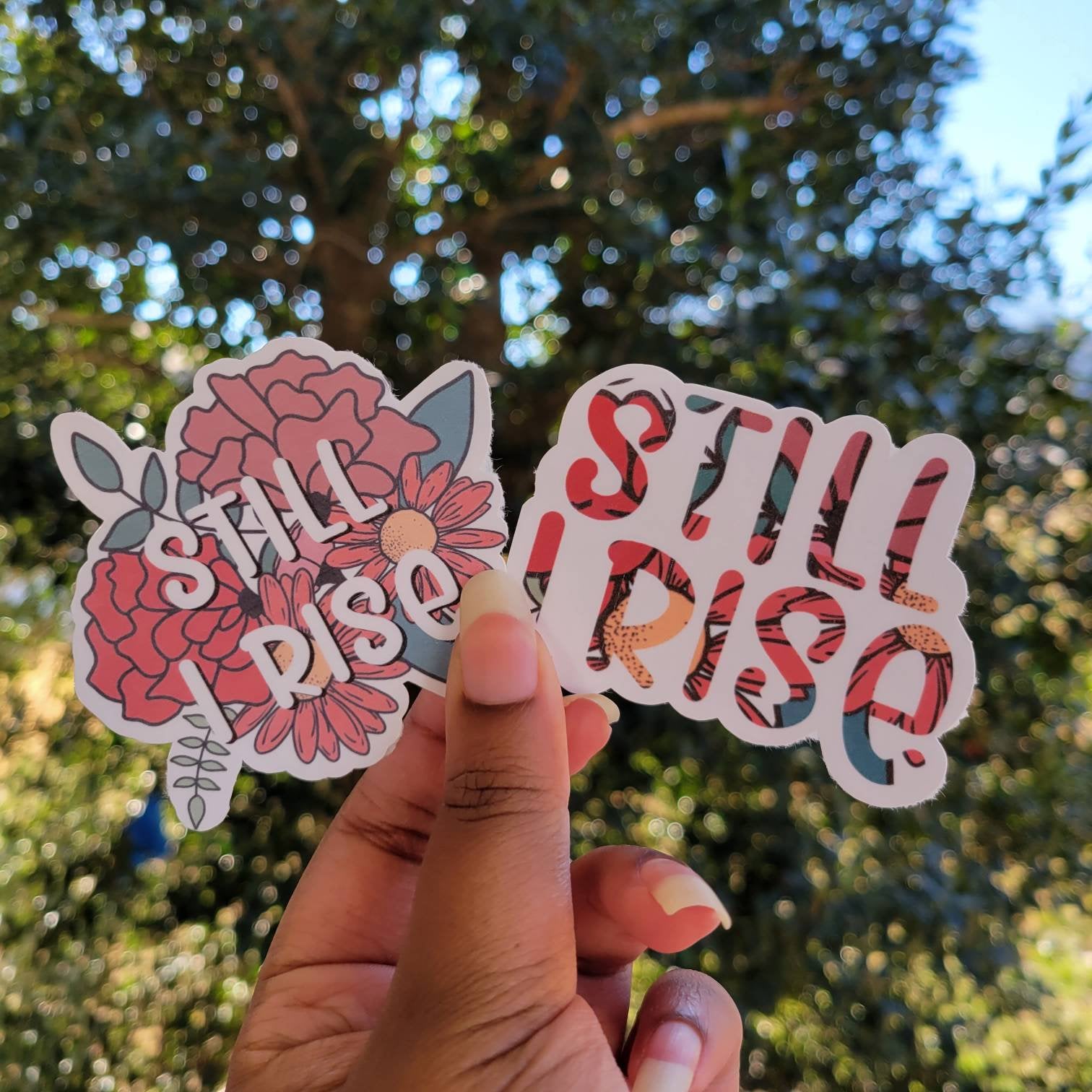 Still I Rise Sticker Inspirational Sticker for Positivity Vinyl Sticker ...