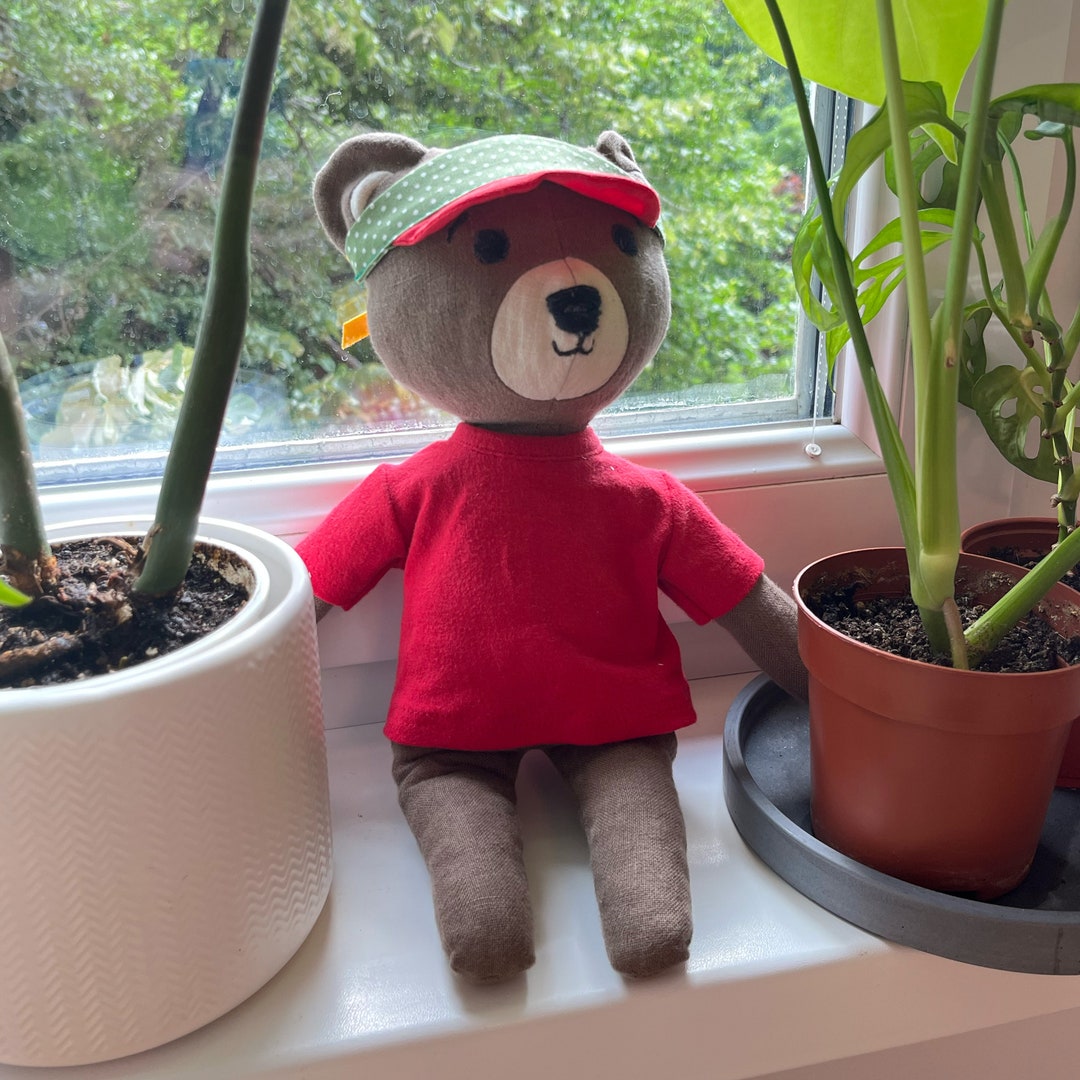 Bear 'coco' Premium Stuffed Toy Heirloom Handmade - Etsy