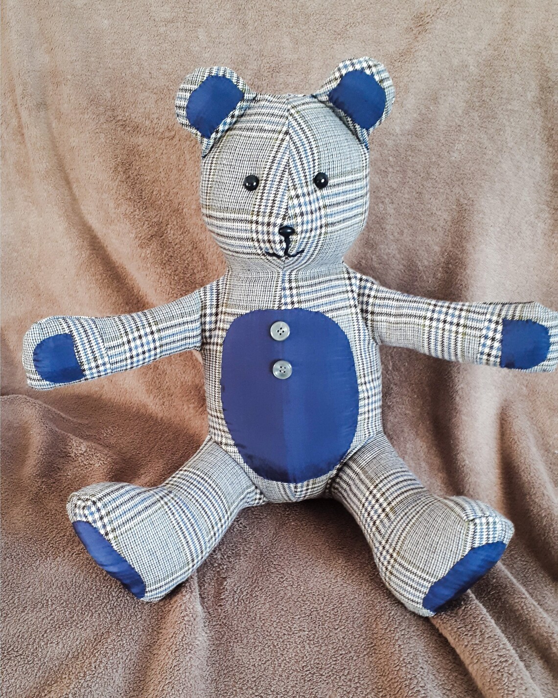 Memory/keepsake Teddy Bear Unique One-of-a-kind Turn Your - Etsy