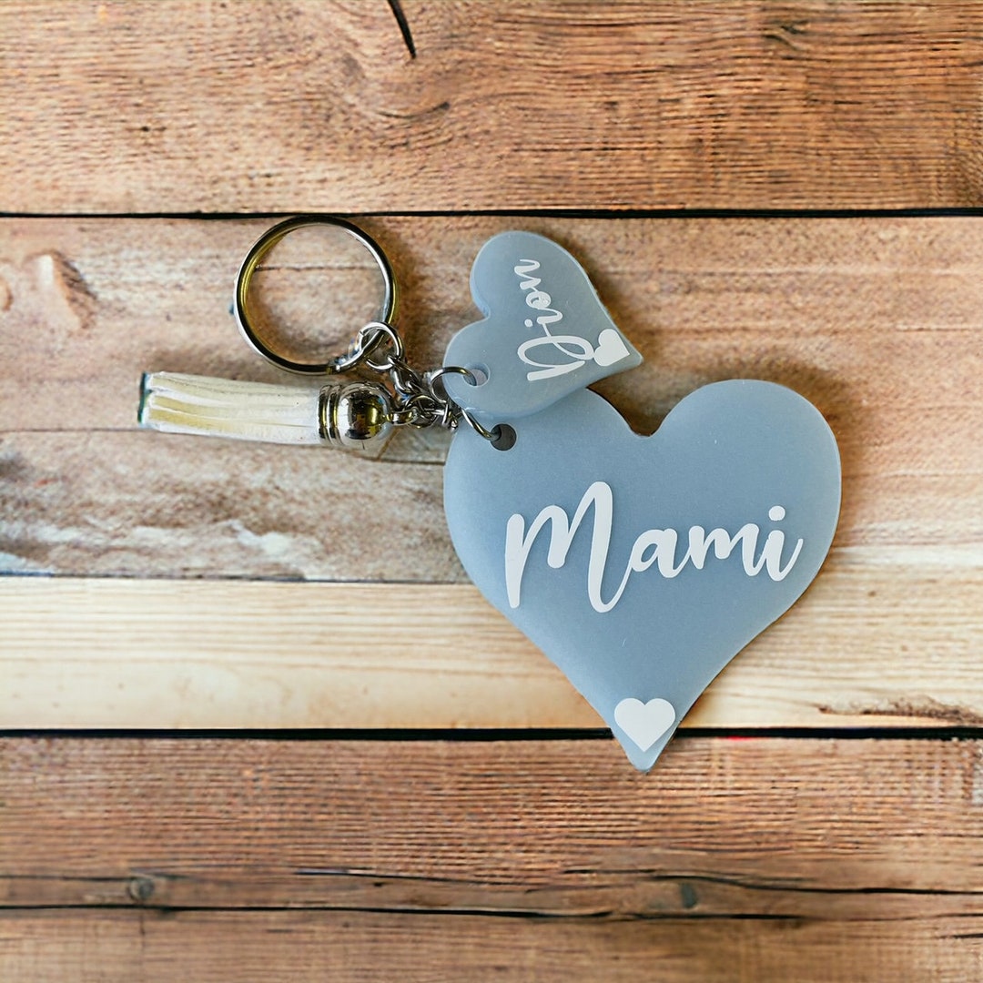 Mothers Day Keyring, Personalised Mum Gift, Mamgu Gift, Mother Daughter ...