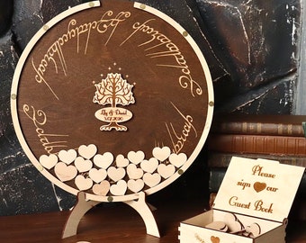 Tree Guest Book - Etsy