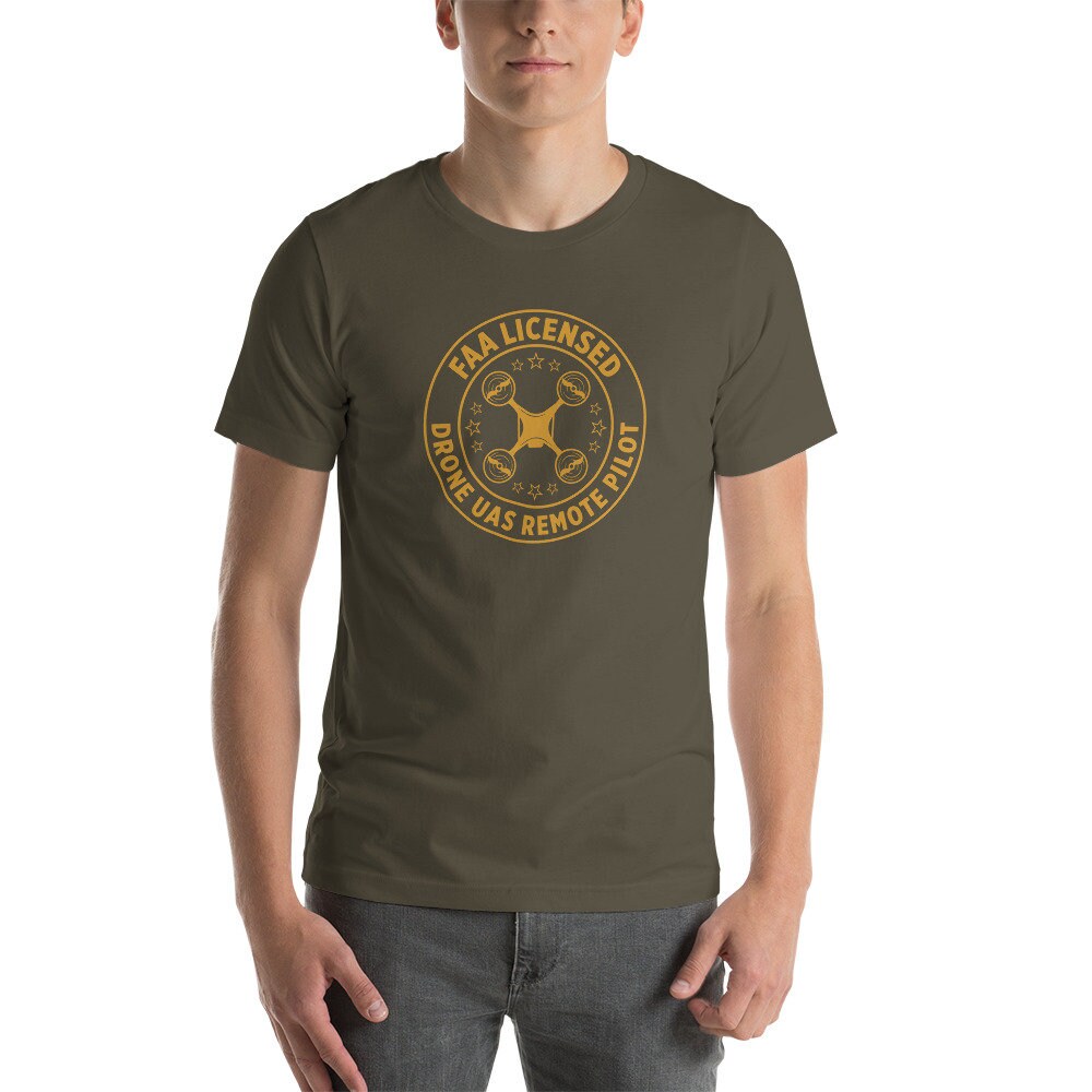 Drone Pilot FAA UAS Remote Pilot T-shirt - Etsy