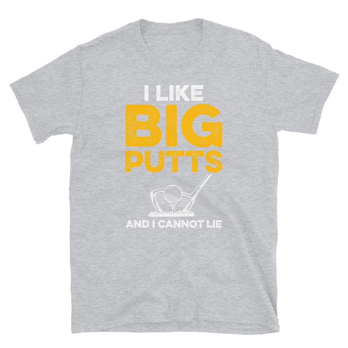 I Like Big Putts Golfer T-shirt - Etsy