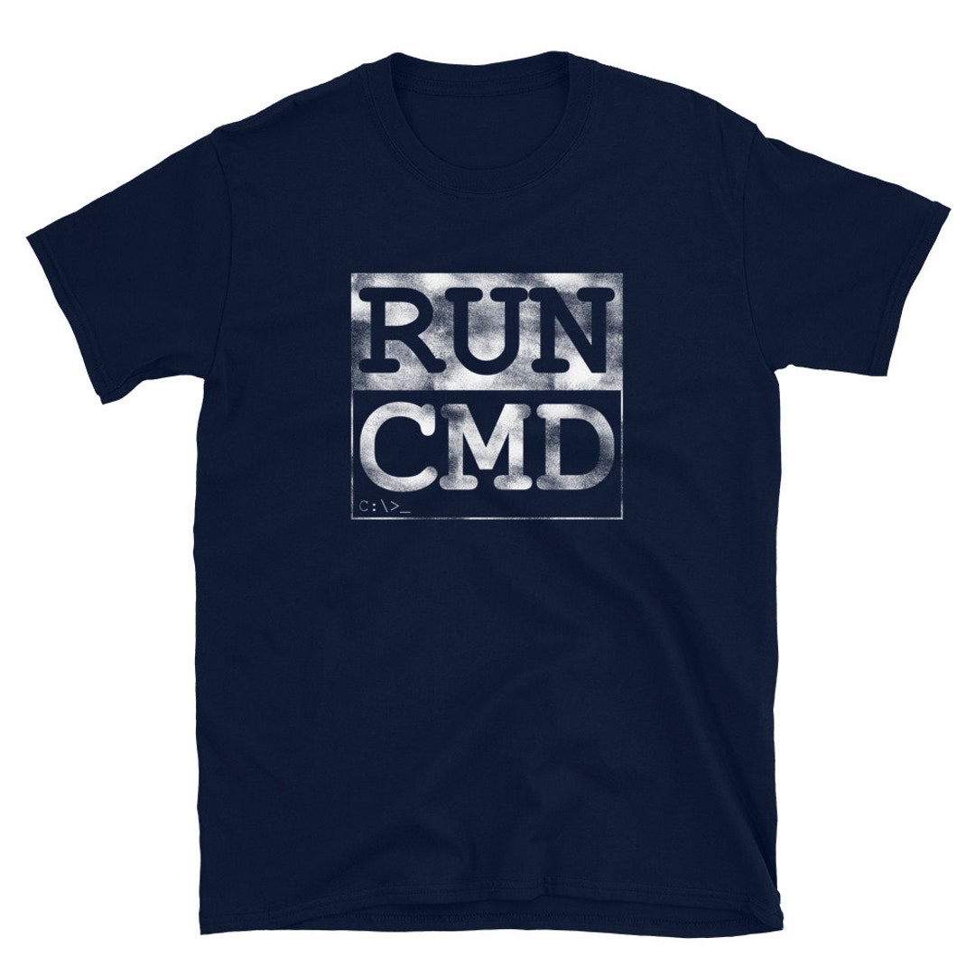 Run CMD Funny Coder and Programmer Unisex T-shirt - Etsy