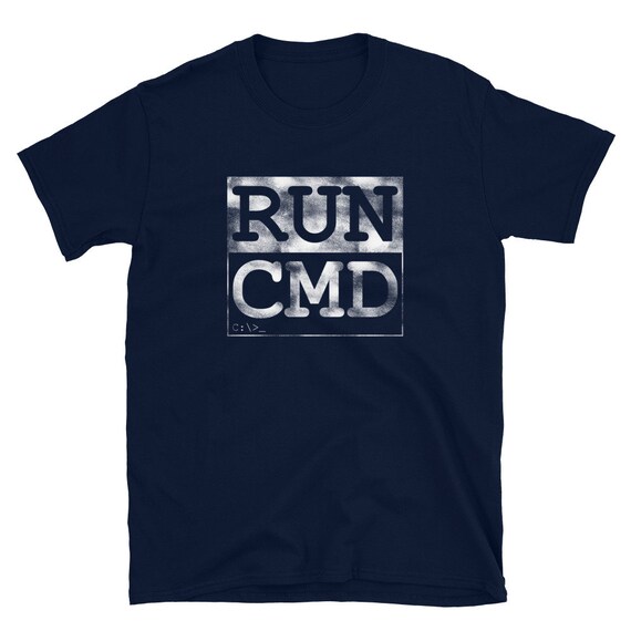 Run CMD Funny Coder and Programmer Unisex T-shirt - Etsy