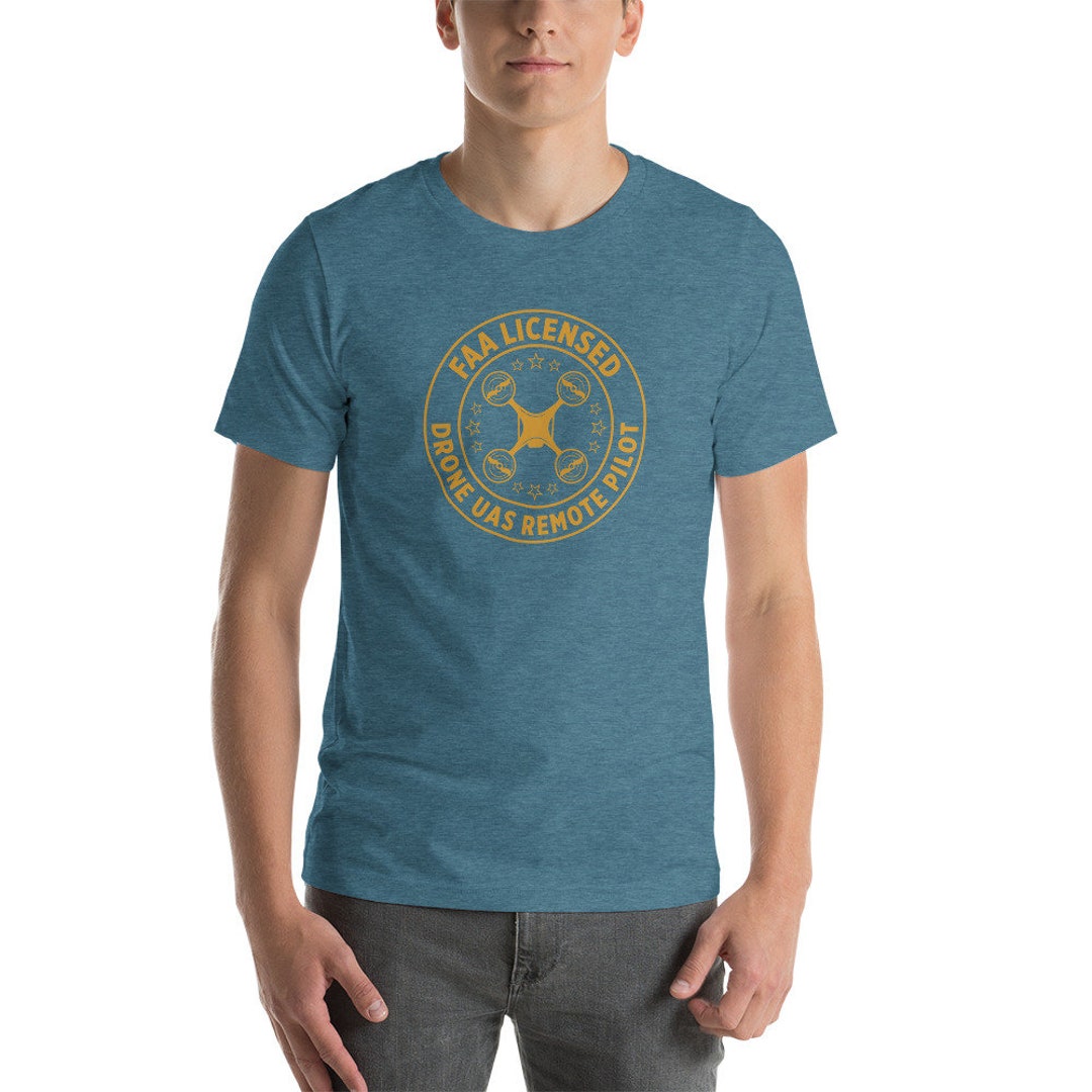 Drone Pilot FAA UAS Remote Pilot T-shirt - Etsy