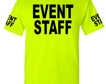 Event Staff Shirt - Etsy