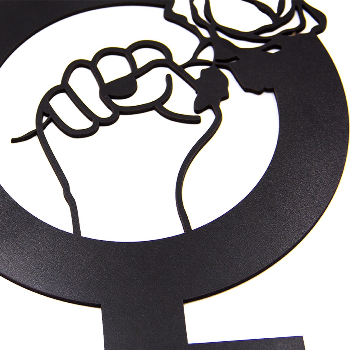 Female Symbol With Hand Venus Symbol Wall Decor Female Sign | Etsy