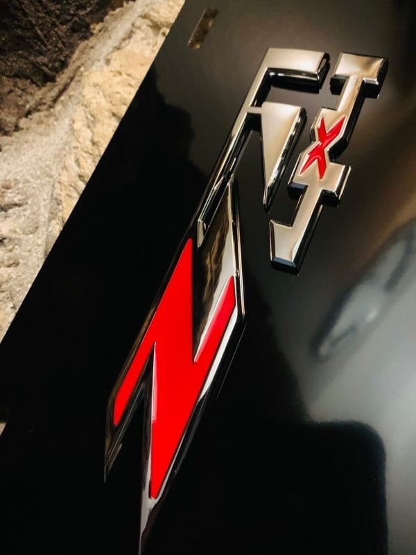 Custom Z71 44 off Road 3D License Plate New Black Red/chrome Aluminum ...