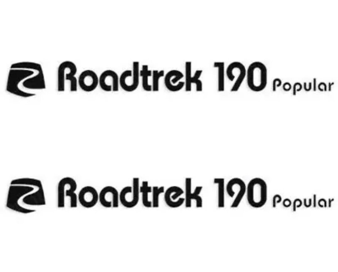 Custom Handcrafted Roadtrek 190 Popular W/logo RV Decals (set of 2 ...