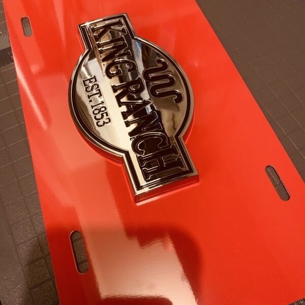 King Ranch License Plate - Etsy
