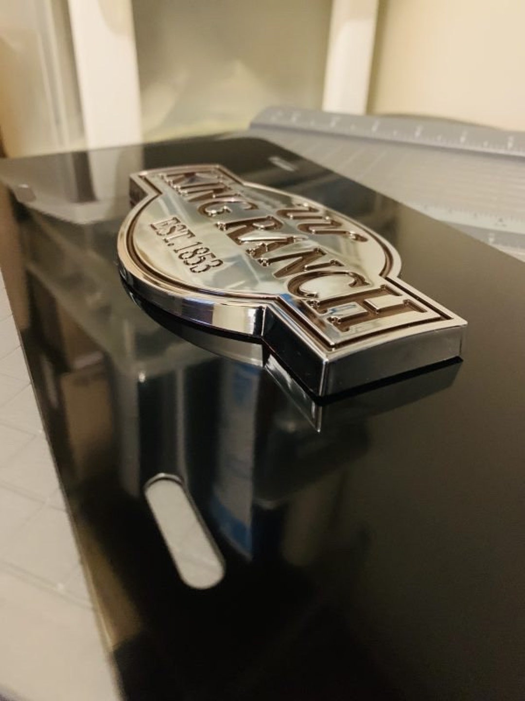 Handcrafted 3D Custom License Plate New Fits King Ranch Super Duty F150 ...