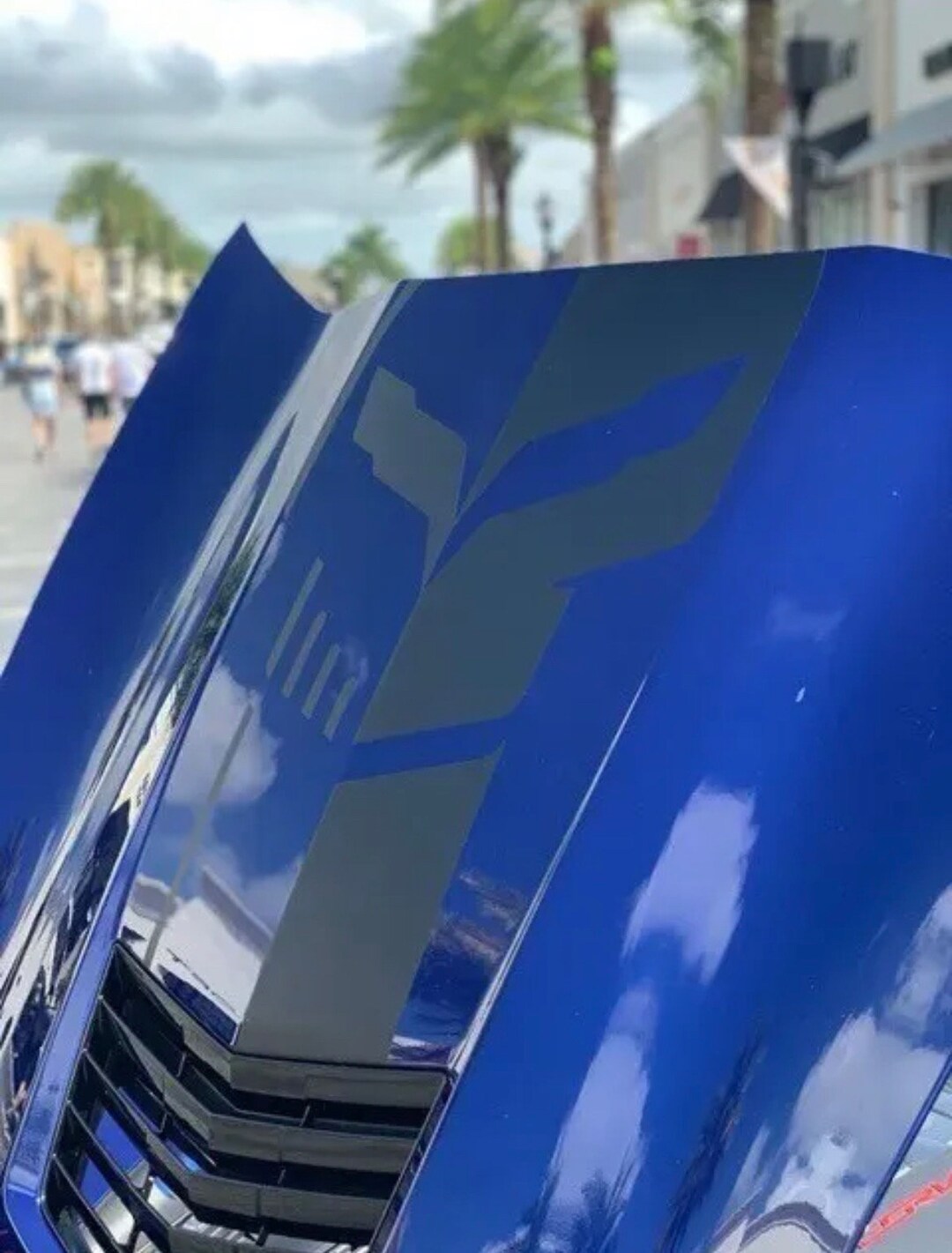 Custom Chevrolet C7 Corvette Jake Hood Decal Z06 2014-2019 New 1PC ...