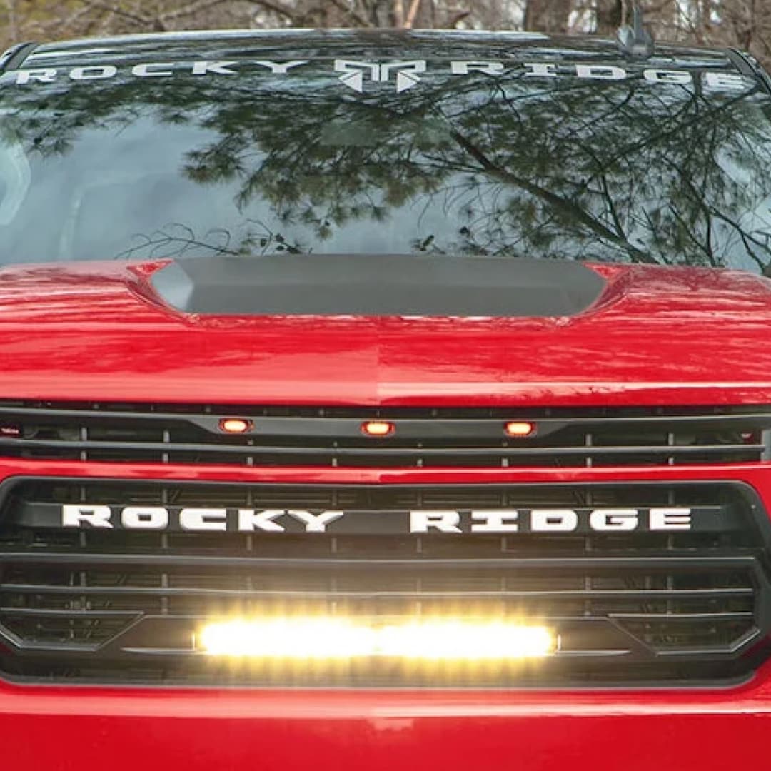 2019-2024 Custom Rocky Ridge Windshield Decal Banner Fits Trucks NEW ...