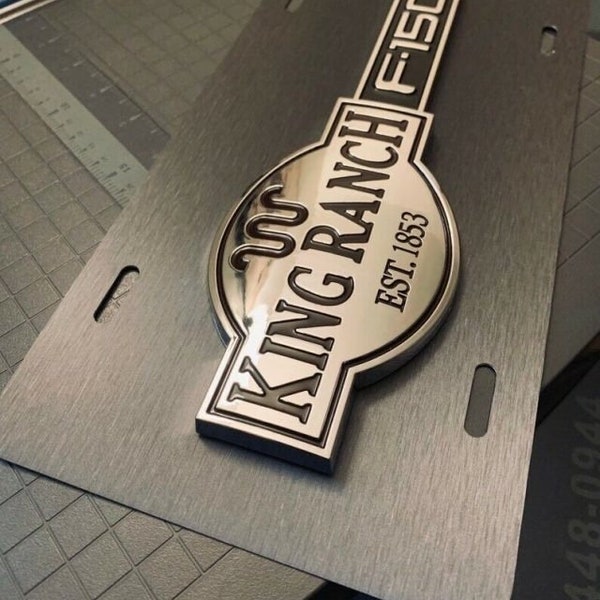 King Ranch License Plate - Etsy