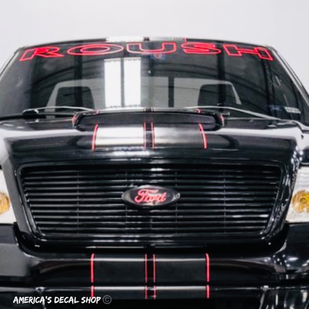 Custom Roush Stage 2 Windshield Decal Banner Fits Roush Trucks NEW ...