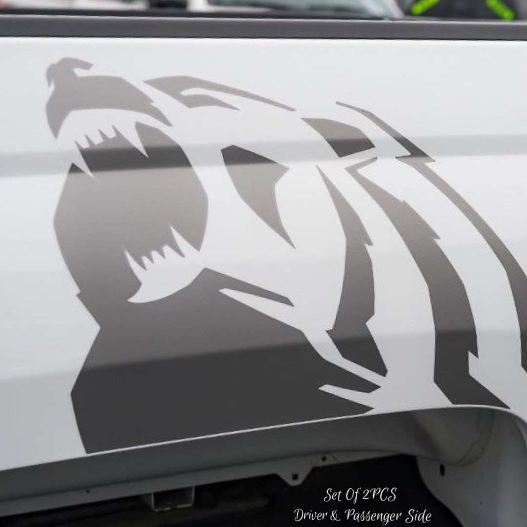 Custom Handcrafted Chevrolet Alaskan Bedside Decals New 2PC Set Large ...