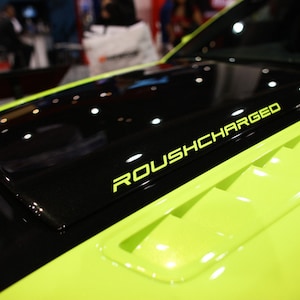 Custom Roush Charged Hood Scoop Vinyl Decal Stickers 2PC Set New Oracle ...