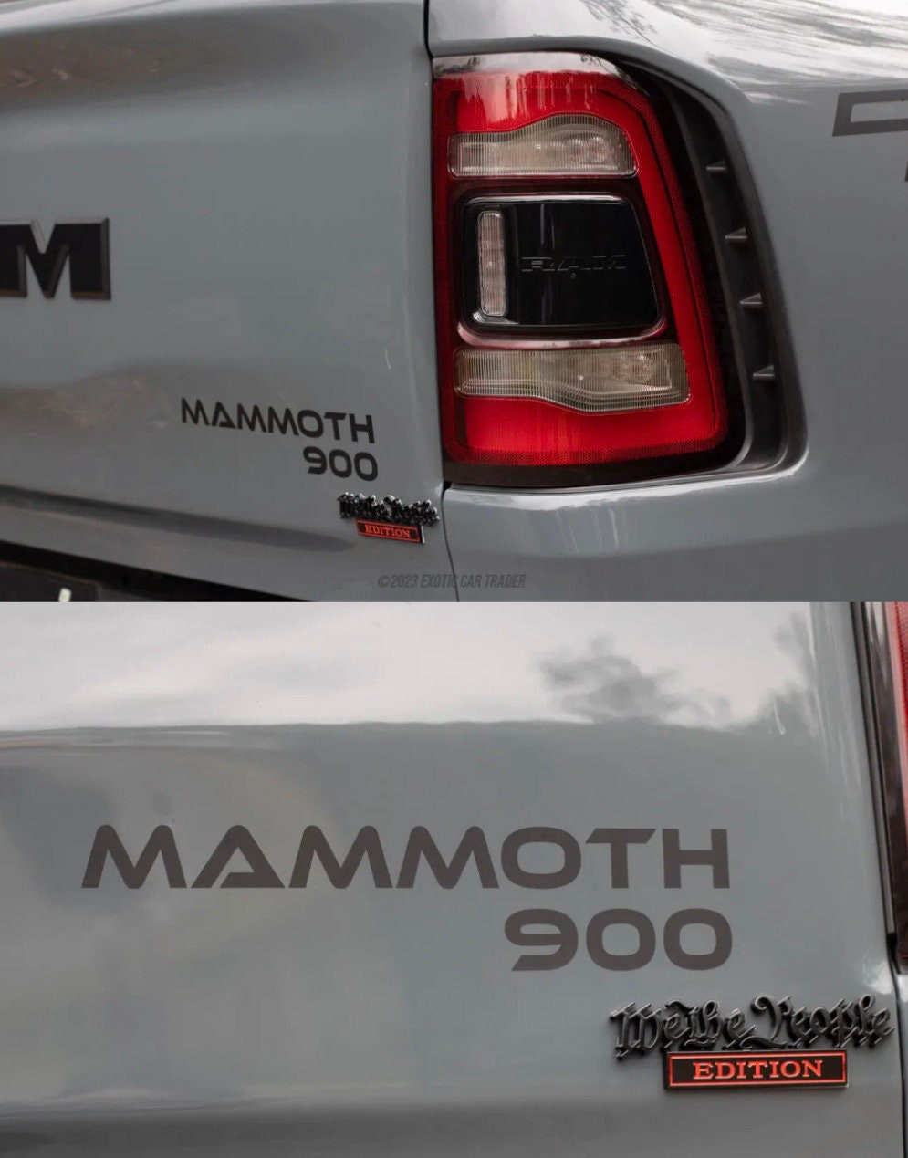 Custom Handcrafted Mammoth 900 TRX Decals Flat Graphics Decals 5PC Set ...