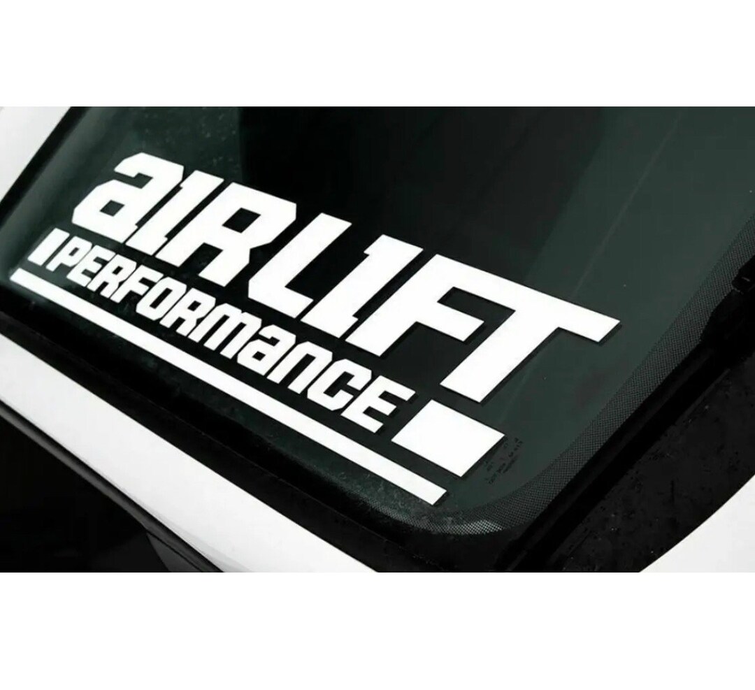 Airlift Performance Windshield Decal NEW Custom 1PC Oracle Fits ...
