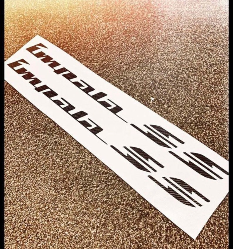 Chevrolet Impala SS Quarter Panel Body Decals New Custom 2PC Set ...