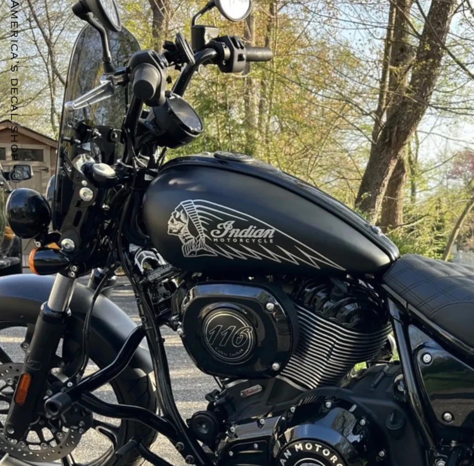 Custom Indian Motorcycle Gas Tank Decals 2PC Set New Handcrafted - Etsy