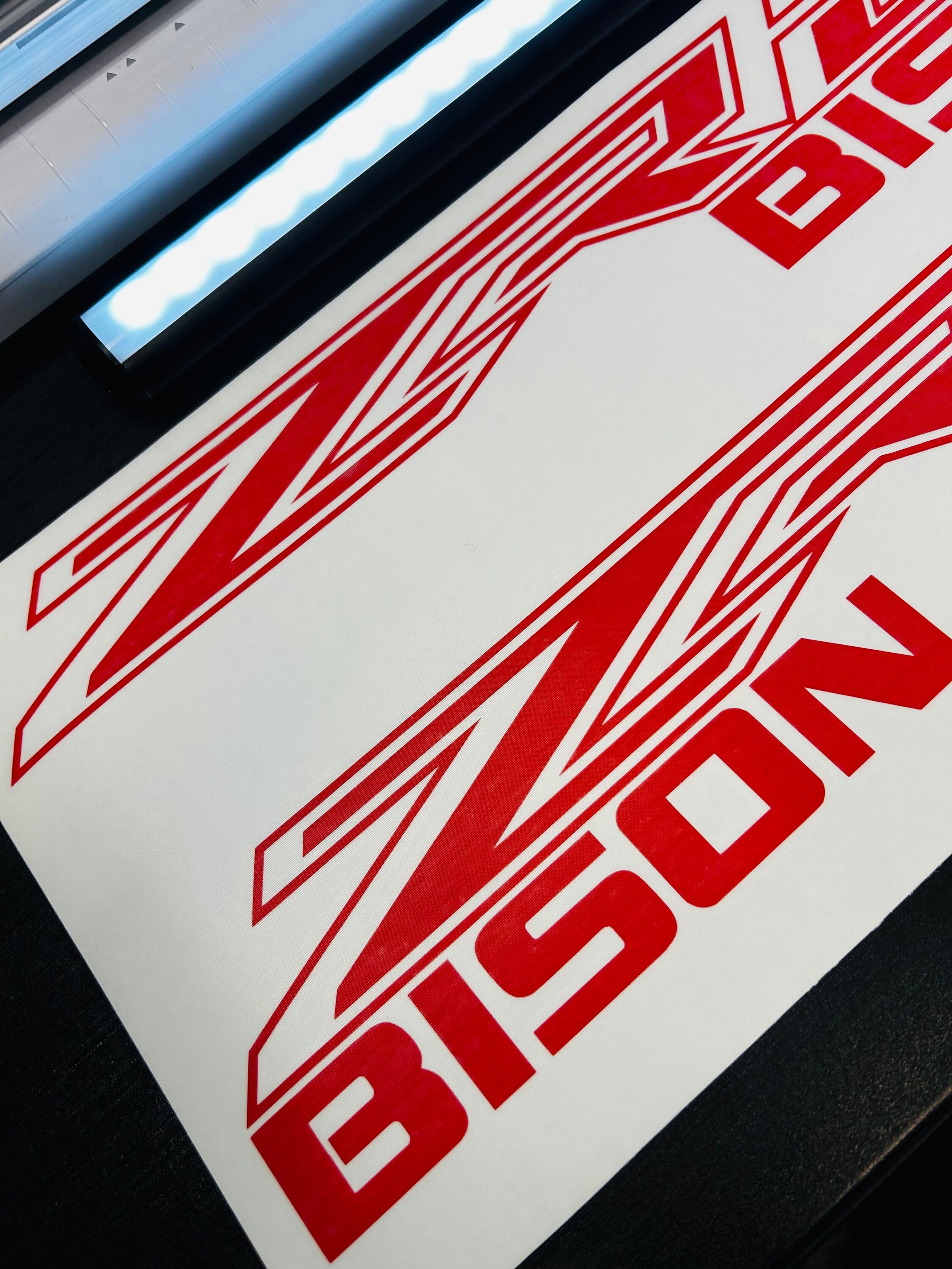 Custom Chevrolet Colorado ZR2 Bison Bedside Outline Trim Decals 2PC Set ...