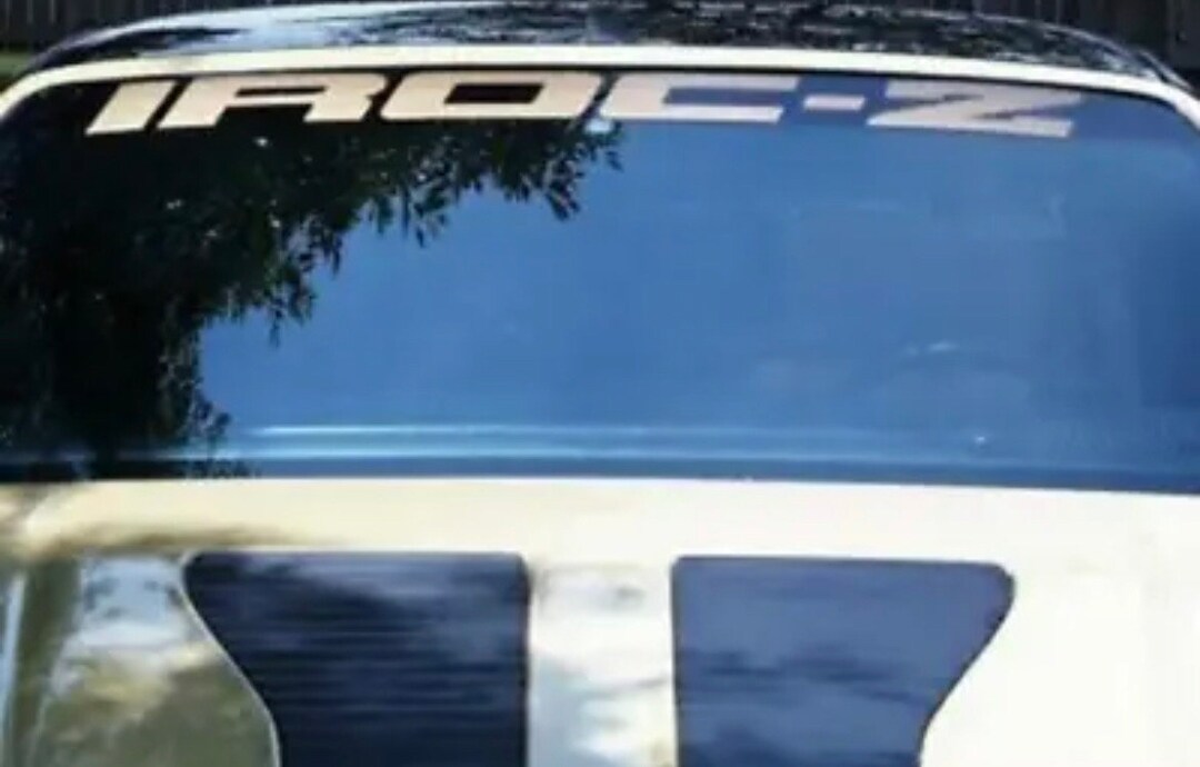 Chevrolet Camaro Iroc Z Lt1 Ss Z28 Windshield Body Decal Sticker New ...