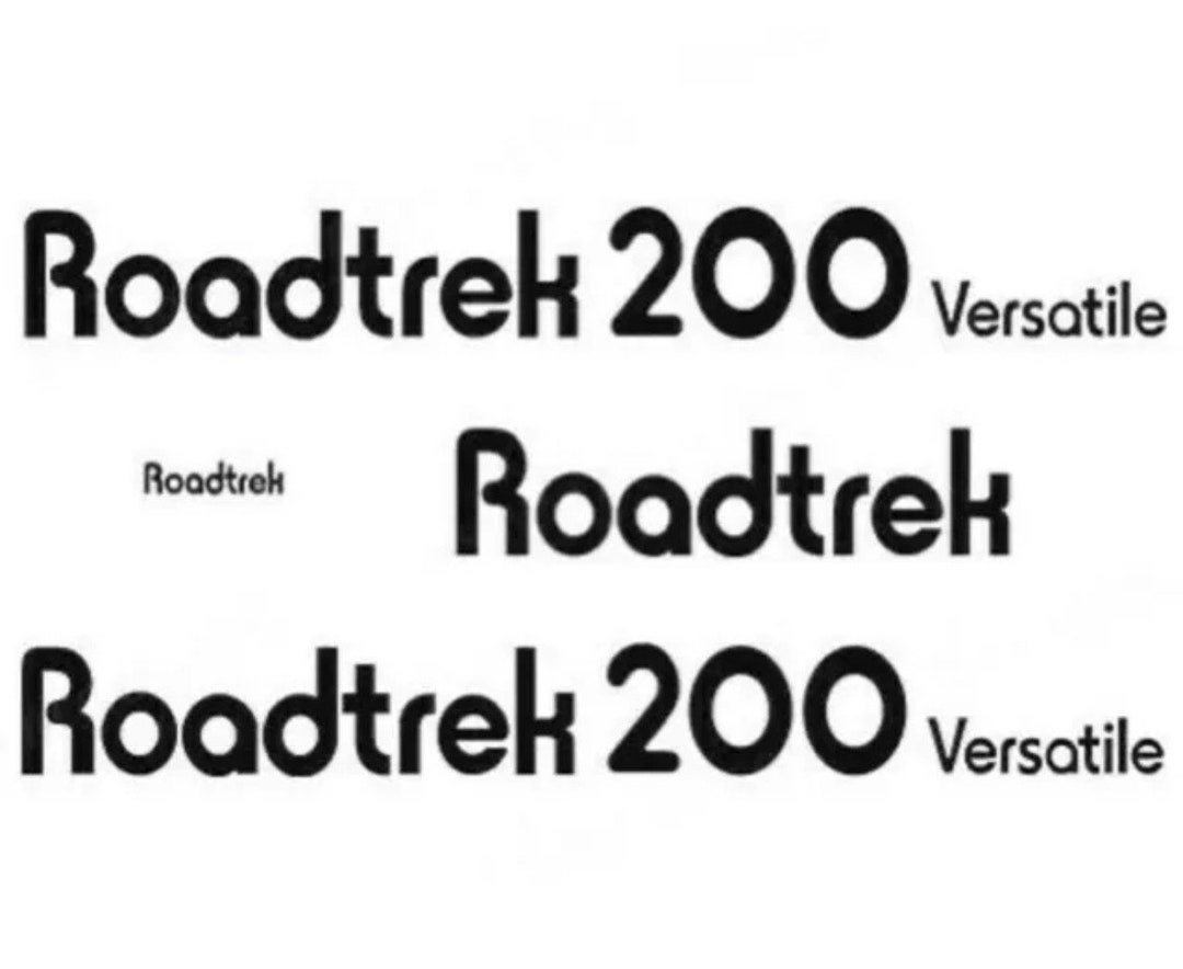 Custom Handcrafted Roadtrek 200 Versatile RV Decals (set of 4) – New ...