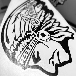 Indian Motorcycle Gas Tank Decals 2PC Set New Handcrafted Vintage OEM ...