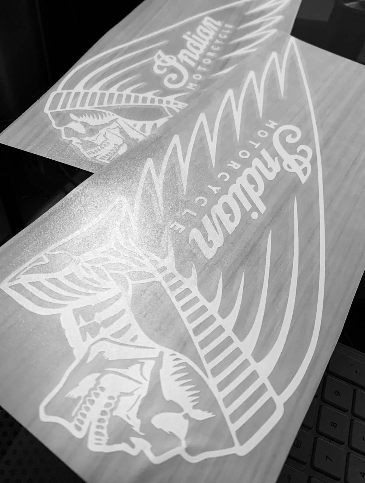 Custom Indian Motorcycle Gas Tank Decals 2PC Set New Handcrafted - Etsy