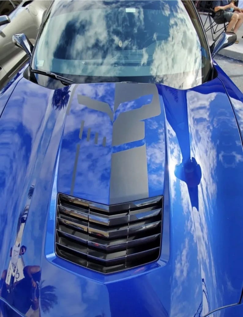 Custom Chevrolet C7 Corvette Jake Hood Decal Z06 2014-2019 New 1PC ...