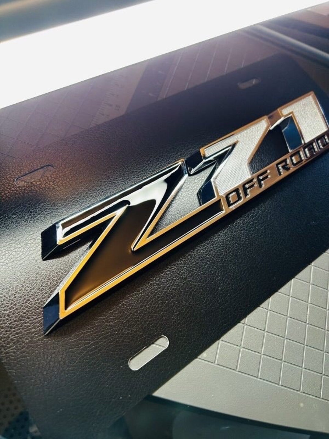 Custom Handcrafted 3D License Plate Fits Chevy Z71 Silverado off Road ...