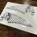 Indian Skull Motorcycle Gas Tank Decals 2PC Set New Skull Custom Made ...